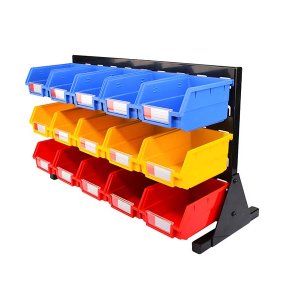 Louvered bench racks|Louvered systems|Louvered floor racks