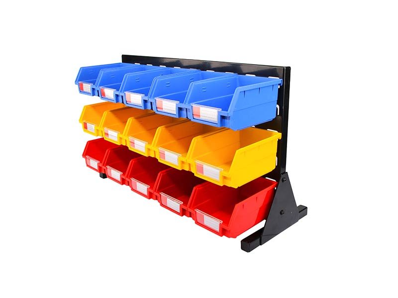 Louvered Bench Rack GBR-2112 - Plastic storage bins|Plastic storage ...