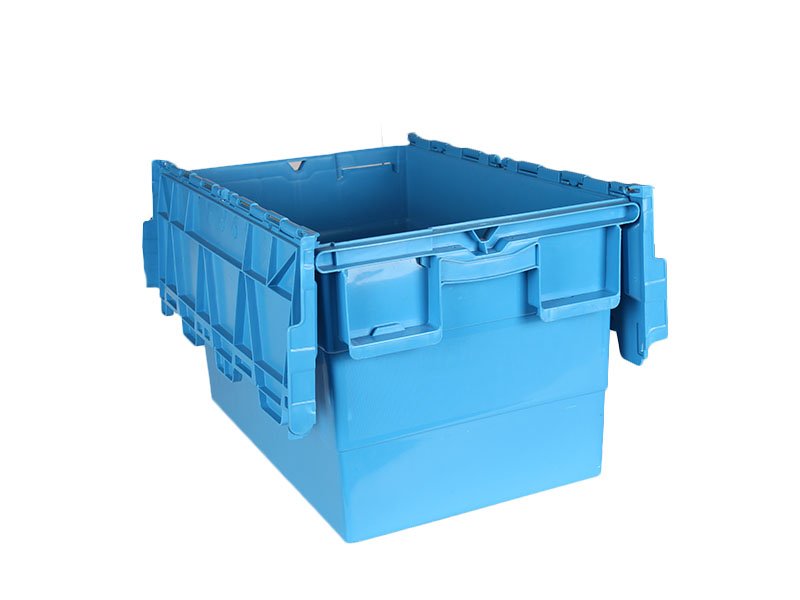 Attached lid containers|Stack and nest totes|Plastic storage containers