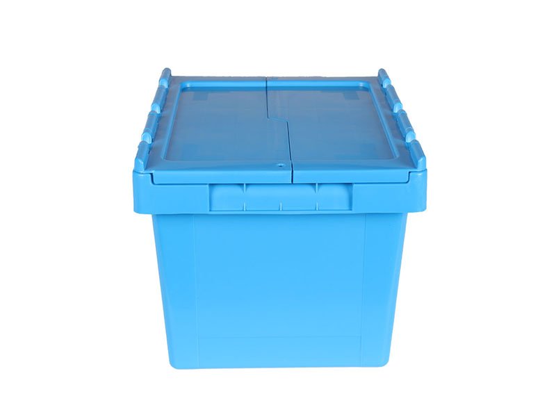 Attached lid containers|Stack and nest totes|Plastic storage containers